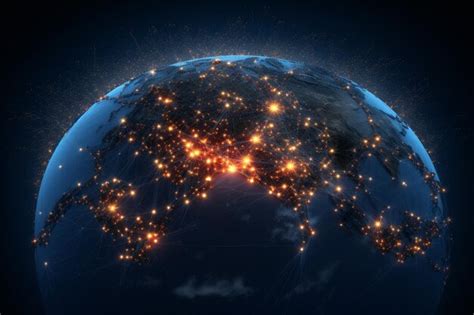 Premium Ai Image Abstract Representations Of Interconnected Global 00010 01