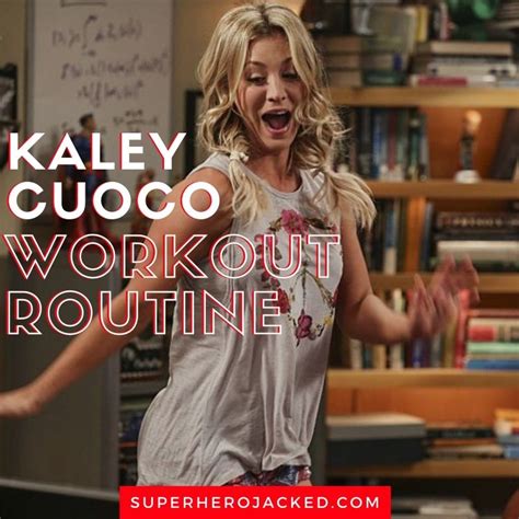 Kaley Cuoco Workout Routine And Diet Plan [updated]