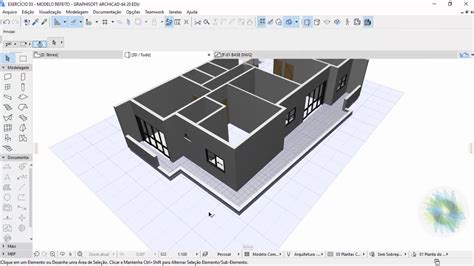 Archicad Curso completo I Exercício 03 I Vídeo 36 I Desenhando o módulo