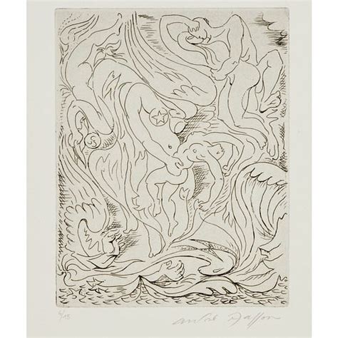 Andre Masson Signed Etching Sold At Auction On 12th October Bidsquare