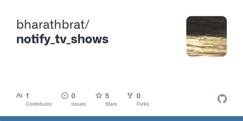 Notifier For Tv Shows With Pushbullet Api Rcoolgithubprojects