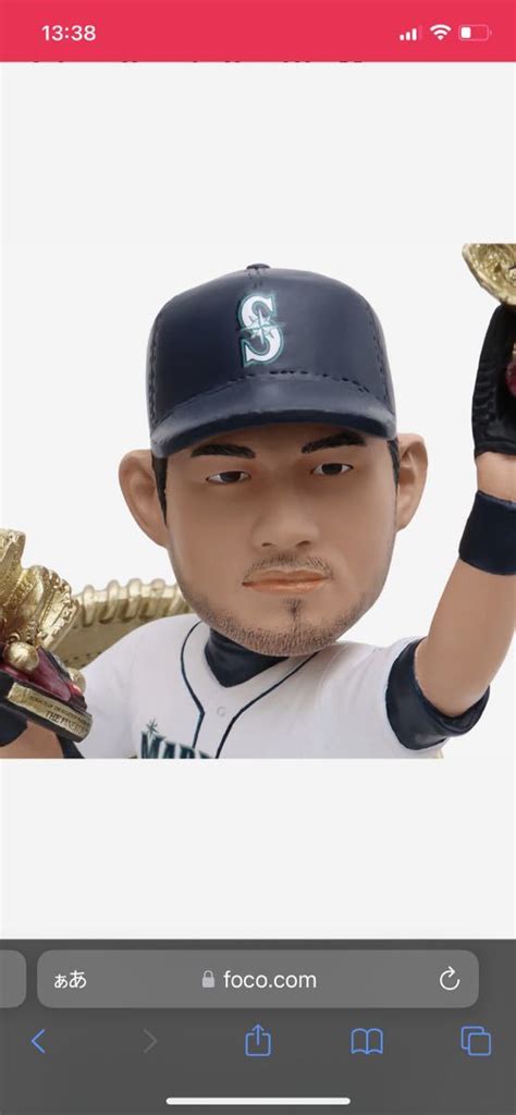 151体限定 イチロー 10年連続ゴールデングラブ賞受賞記念 ボブルヘッド バブルヘッド マリナーズ 大谷 人形メジャーリーグ｜売買された