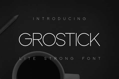 Grostick Font Free Download For Web
