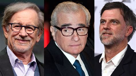 Steven Spielberg Martin Scorsese Y Paul Thomas Anderson Se Reúnen Con