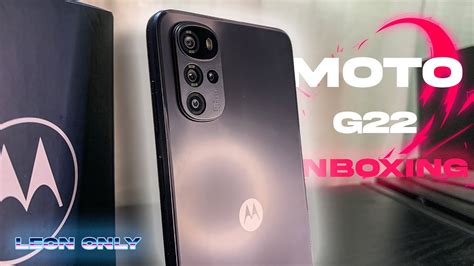 ¡parece Premium Unboxing Moto G22 Youtube
