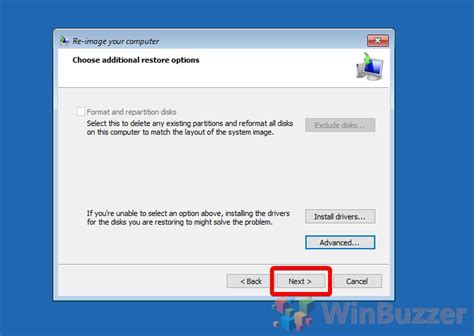 How To Create A Full Windows 10 Backup And Restore It Via System Image Winbuzzer