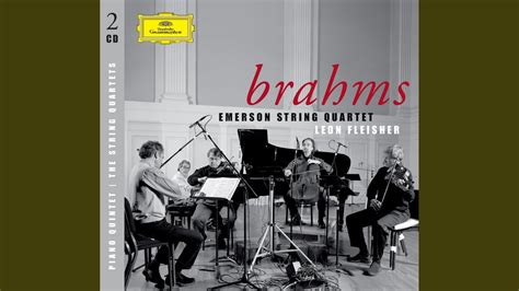 Brahms Piano Quintet In F Minor Op 34 I Allegro Non Troppo Youtube