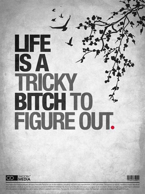Quotes And Sayings Life Is A Bitch Quotes