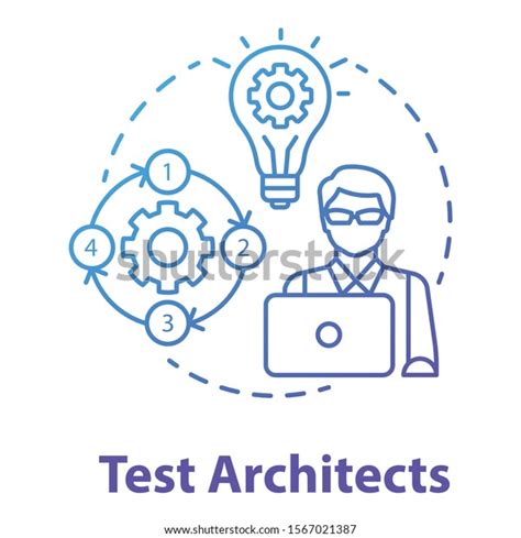 Test Architects Concept Icon Software Development Stock Vector Royalty Free 1567021387