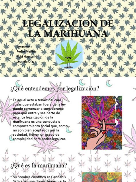 Legalizacion De La Marihuana Pdf