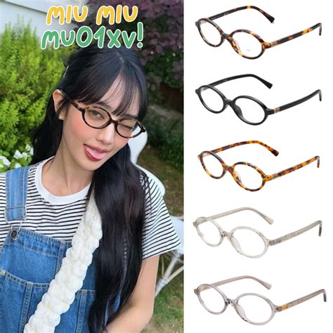 แว่นสายตา Miu Miu รุ่น Mu01xv รวมรุ่น ใหม่ ของแท้100 รับประกัน 2 ปี