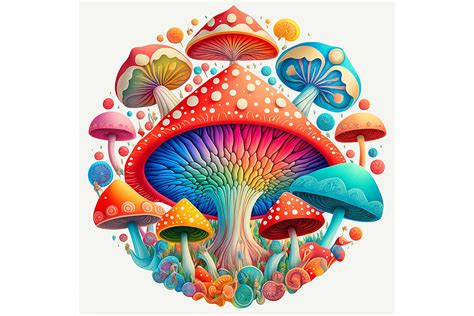 Mushroom Art Frame At Jamie Spinelli Blog