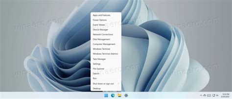 How To Open The Win X Menu In Windows 11 Windows Win Used Tools