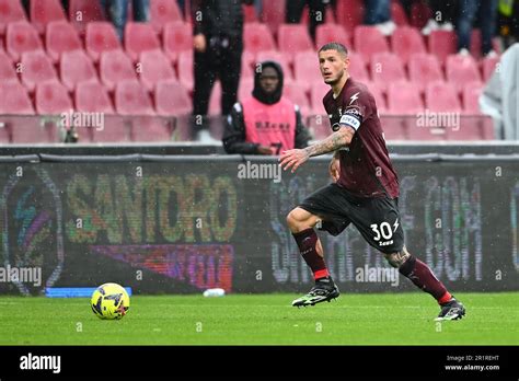 Pasquale Mazzocchi Of Us Salernitana In Action During The Serie A Match