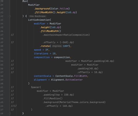 `lottie Compose` Canvas Is Filling Max Available Size Causing