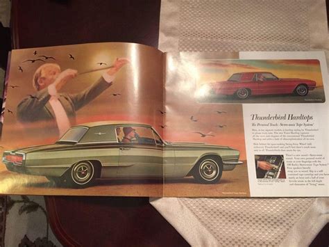 1966 Ford Thunderbird Prestige Brochure Wv4359 1803029120