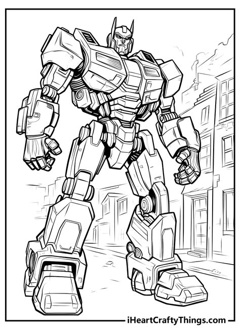 Desenho Para Colorir Transformers