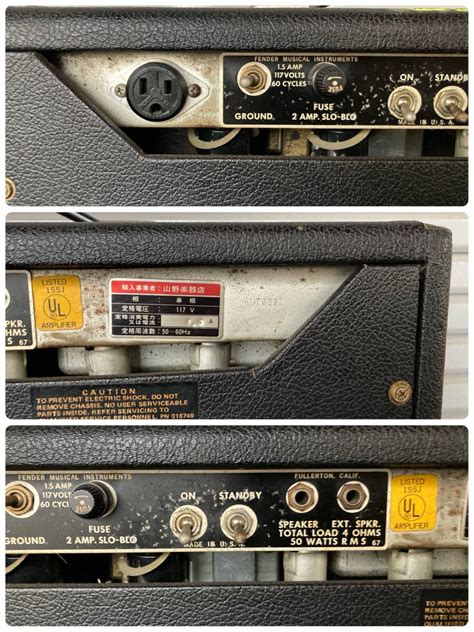 Yahooオークション Fender Bassman 50 70年代 フェンダー ベースマ