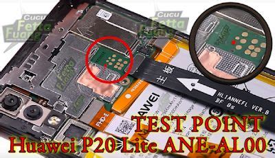 Testpoints Huawei P20 Lite Huawei Nova 3e ANE LX1 ANE LX2 ANE LX3 ANE LX2J ANE AL00