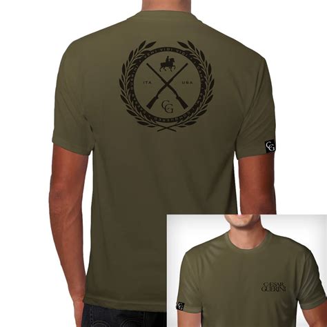 Hail Caesar T Shirt Military Green Caesar Guerini Usa