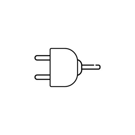 Premium Vector Electric Plug Icon
