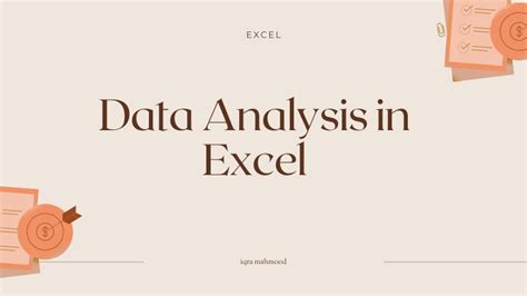 How To Do Data Analysis In Excel Iqra Mahmood Posted On The Topic
