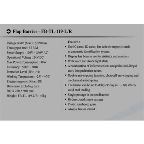 Essl Flap Barrier At Rs 143000 Flap Barrier In Gurugram Id 2850820345388