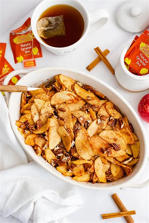 Healthy Baked Sliced Apples No Added Sugar Bites Of Wellness