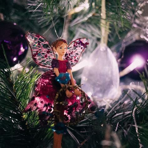 Helen Hobden Helenhobden • Christmas Fairy Ornament Christmas