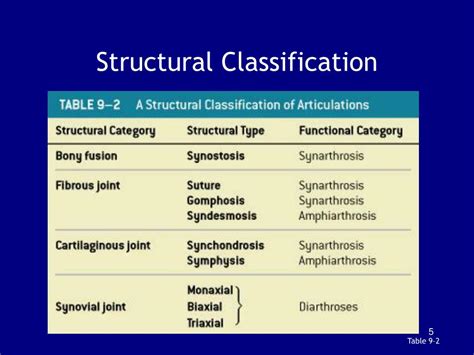 Structural Classification Of Joints At William Farr Blog