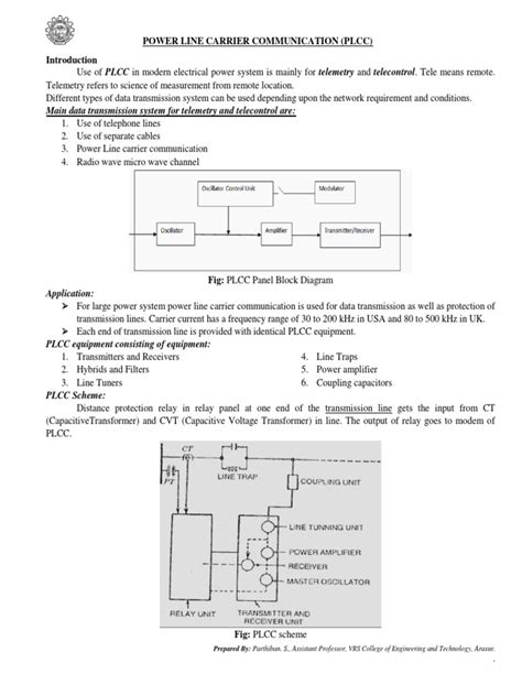 Power Line Carrier Communication Plcc Pdf Amplifier Capacitor