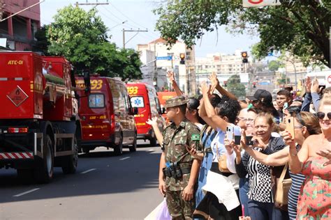Com 15 Mil Nas Ruas Desfile De 7 De Setembro Reforça Parcerias Do