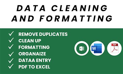 Clean Merge Format Split Edit Sort And Organize Data In Excel By Ashiqurrahman99 Fiverr