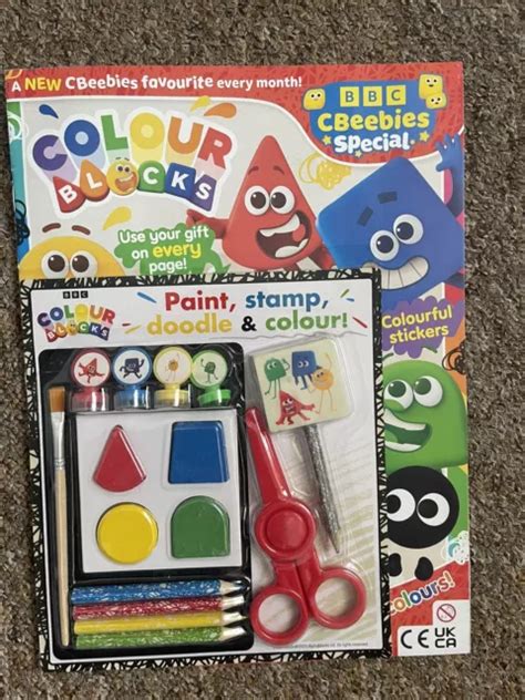 New Cbeebies Special Colour Blocks Magazine Numberblocks Alphablocks Creators £10 00 Picclick Uk