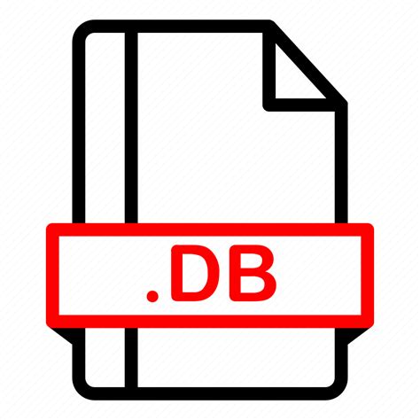 Db Extension File Format Icon Download On Iconfinder