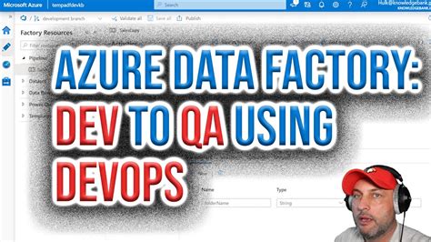 How To Deploy Azure Data Factory Adf From Dev To Qa Using Devops Youtube