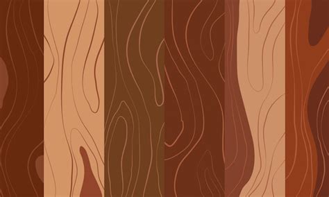 Premium Vector Wood Plank Pattern Flat Design Vector Background