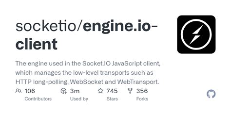 Github Socketio Engine Io Client The Engine Used In The Socket Io Javascript Client Which