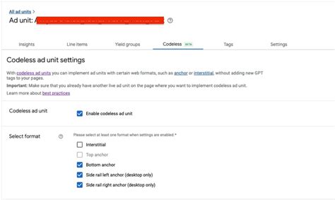 How To Add Web Interstitial Anchor Ads Sticky Sidebar Ads Via Google Ad Manager Codeless Ad