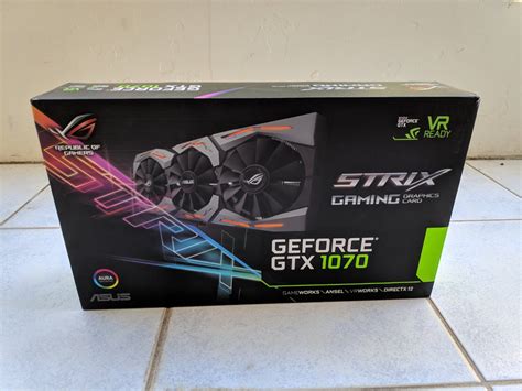 Asus Strix Gtx 1070 8gb Κάρτες Γραφικών Insomniagr