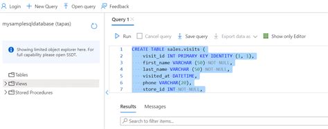 How To Use Query Editor In Azure Sql Database