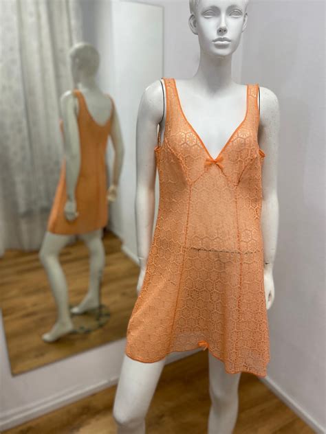 Pink Vintage Slip Dress Underslip Lace Slip Dress Lingerie Etsy
