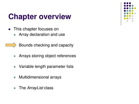 chapter vii arrays ppt download