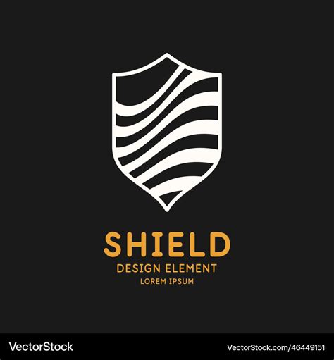 Shield A Symbol Of Protection And Reliability Vector Image
