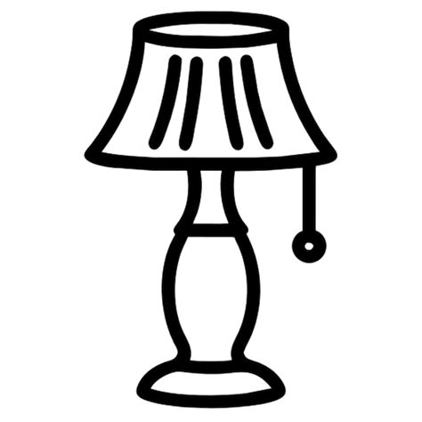 Premium Vector Lamp Icon Outline