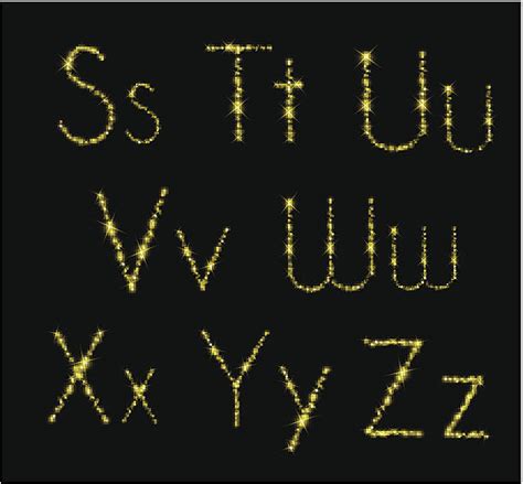 Sparkler Font Illustrations Royalty Free Vector Graphics And Clip Art