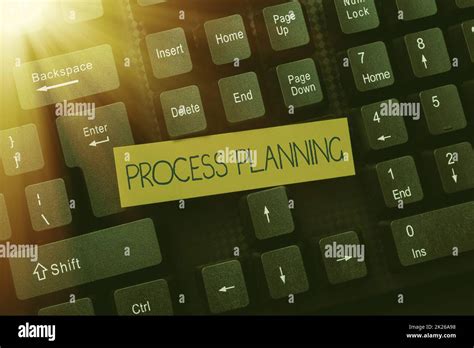 Conceptual Display Process Planning Word For The Development Of Goals