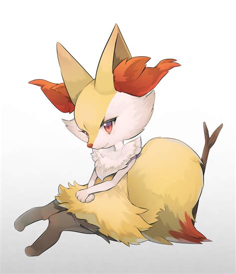 Braixen Pokemon Drawn By Ebichi Mon600n Danbooru