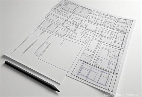 A4 Sized Job Application Portfolio Background Stable Diffusion Online