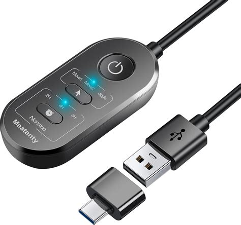 Meatanty Undetectable Mouse Jiggler USB Mouse Mover With Automatic Shaking And Moving 2 In 1